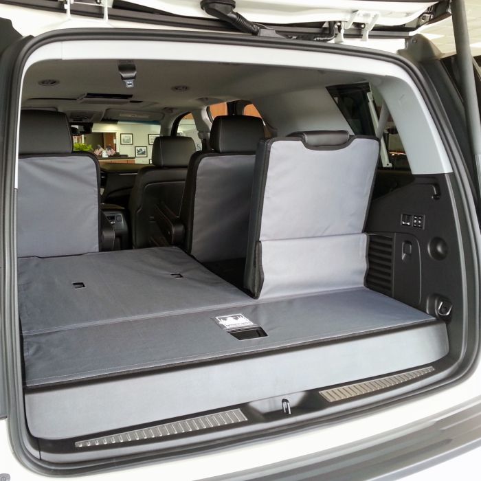 escalade cargo space